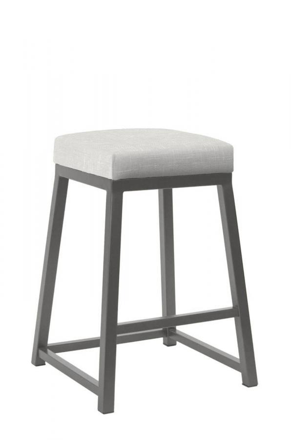Buy Riverton Ultra Modern Backless Sled Counter Stool - Free shipping!