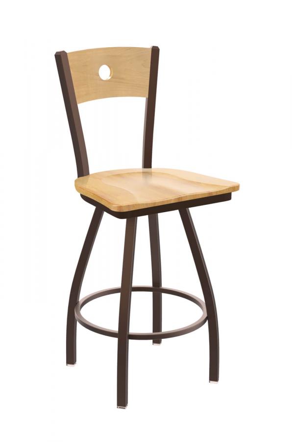 Buy Holland's Voltaire XL Swivel Bar Stool for Big & Tall • Free shipping!